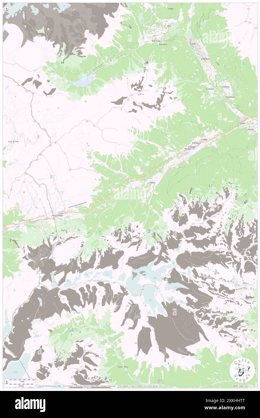 Vermiglio, Provincia autonoma di Trento, IT, Italien, Trentino-Südtirol ...