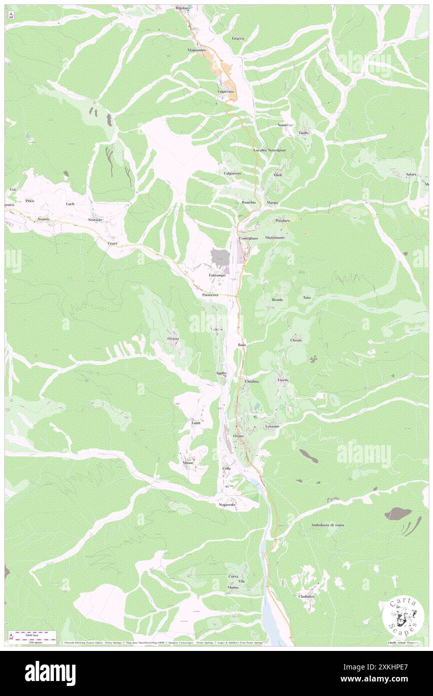 Luincis, Udine, IT, Italien, Friaul-Julisch Venetien, n 46 30' 3'', N ...