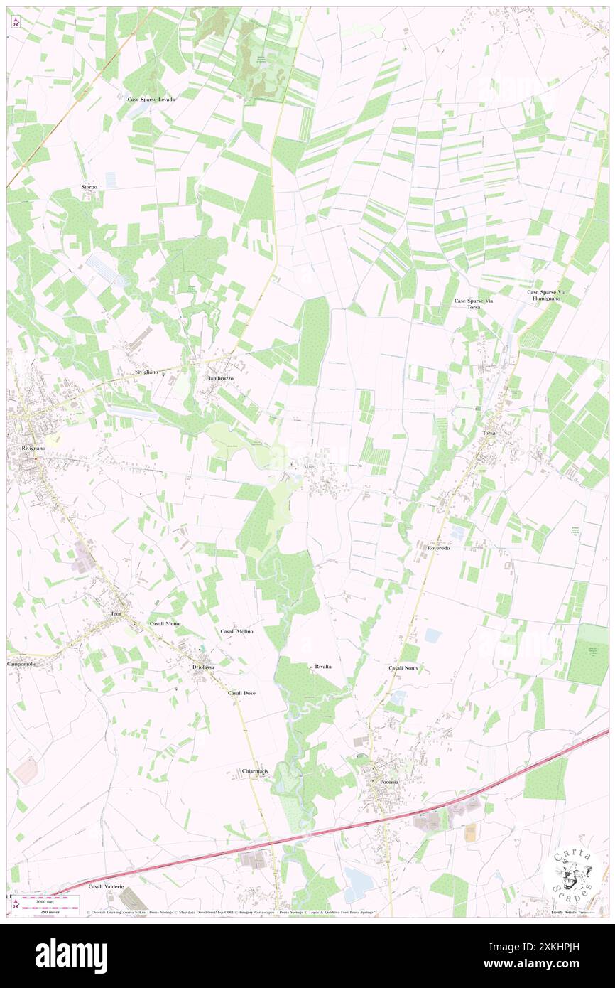 Ariis, Udine, IT, Italien, Friaul-Julisch Venetien, n 45 52' 22'', N 13 ...