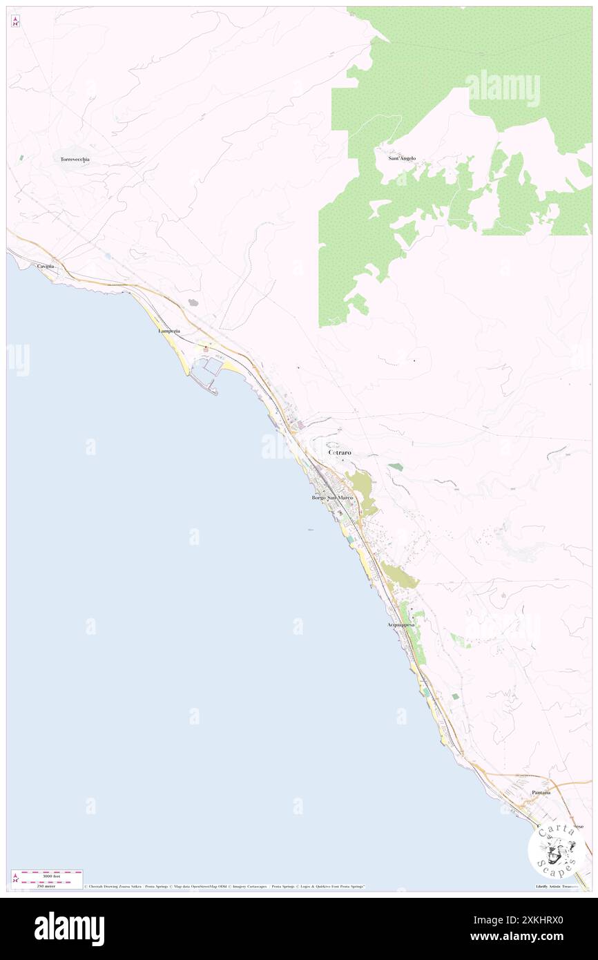 Cetraro Marina, Provincia di Cosenza, IT, Italien, Kalabrien, n 39 31 ...