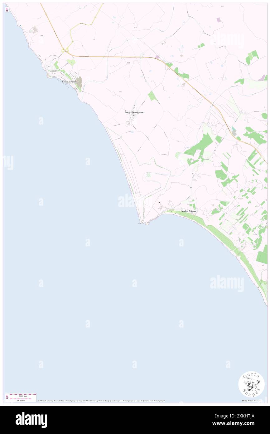 Fiume Platani, IT, Italien, Sizilien, N 37 23' 43''', N 13 16' 14 ...