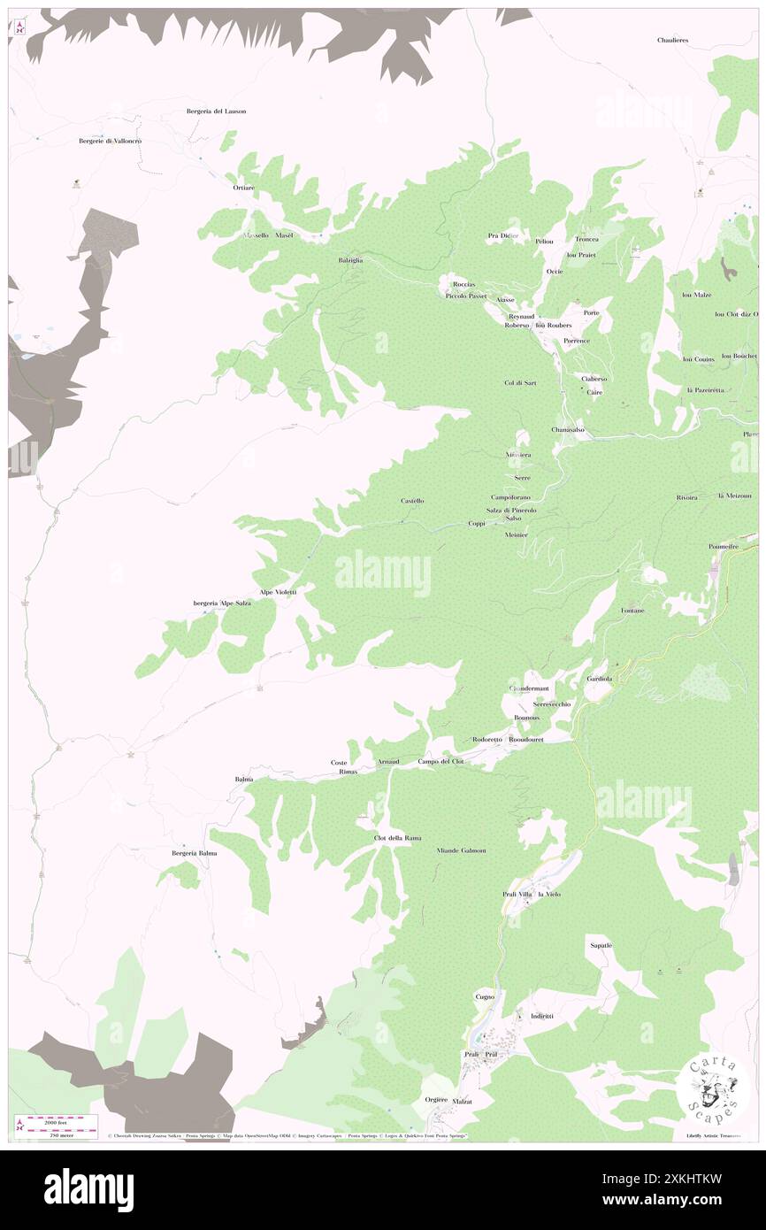 Salza di Pinerolo, Turin, IT, Italien, Piemont, n 44 56' 24'', N 7 3' 8 ...