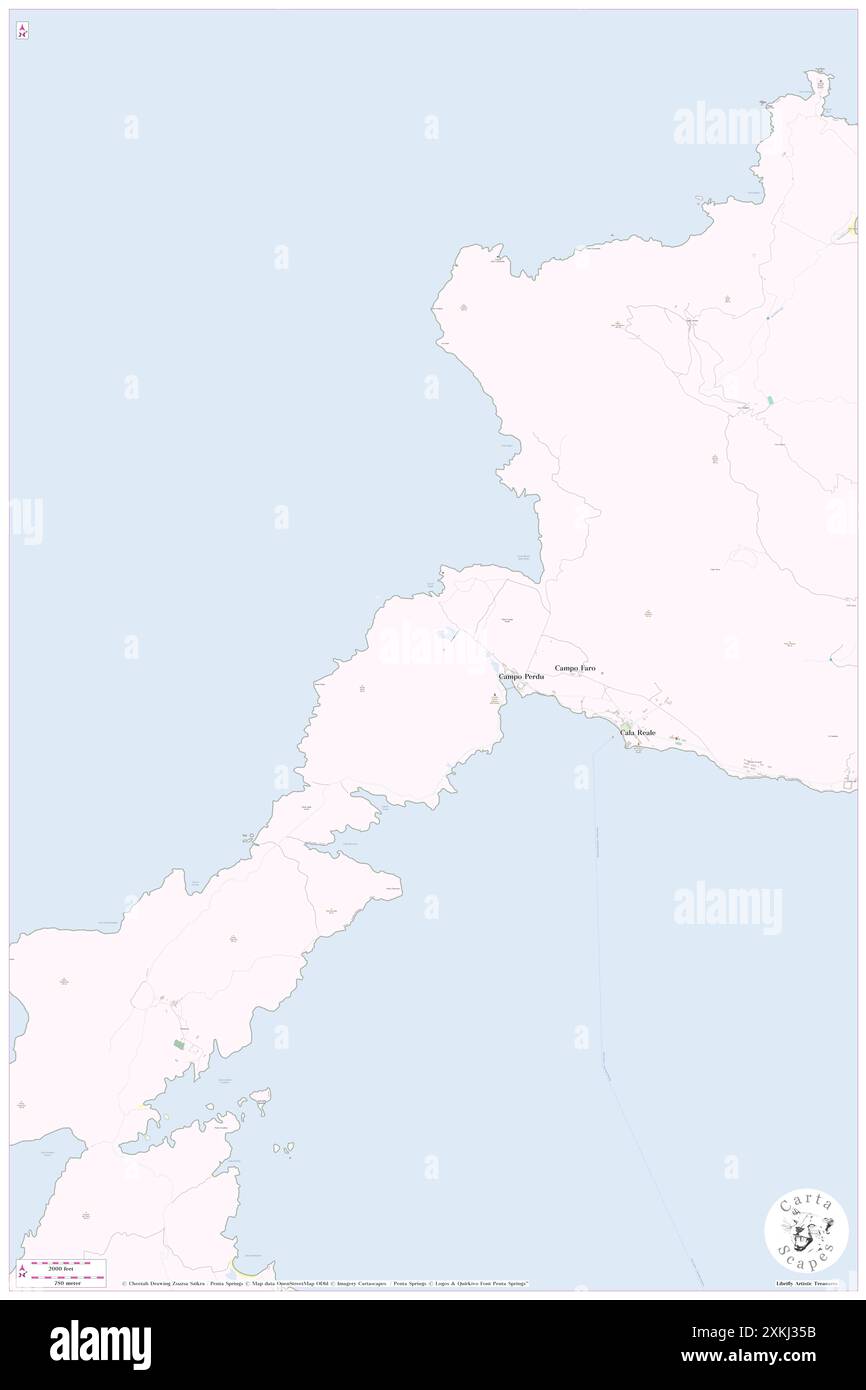 Sette Vasche, IT, Italien, Sardinien, N 41 4' 6''', N 8 16' 21 ...
