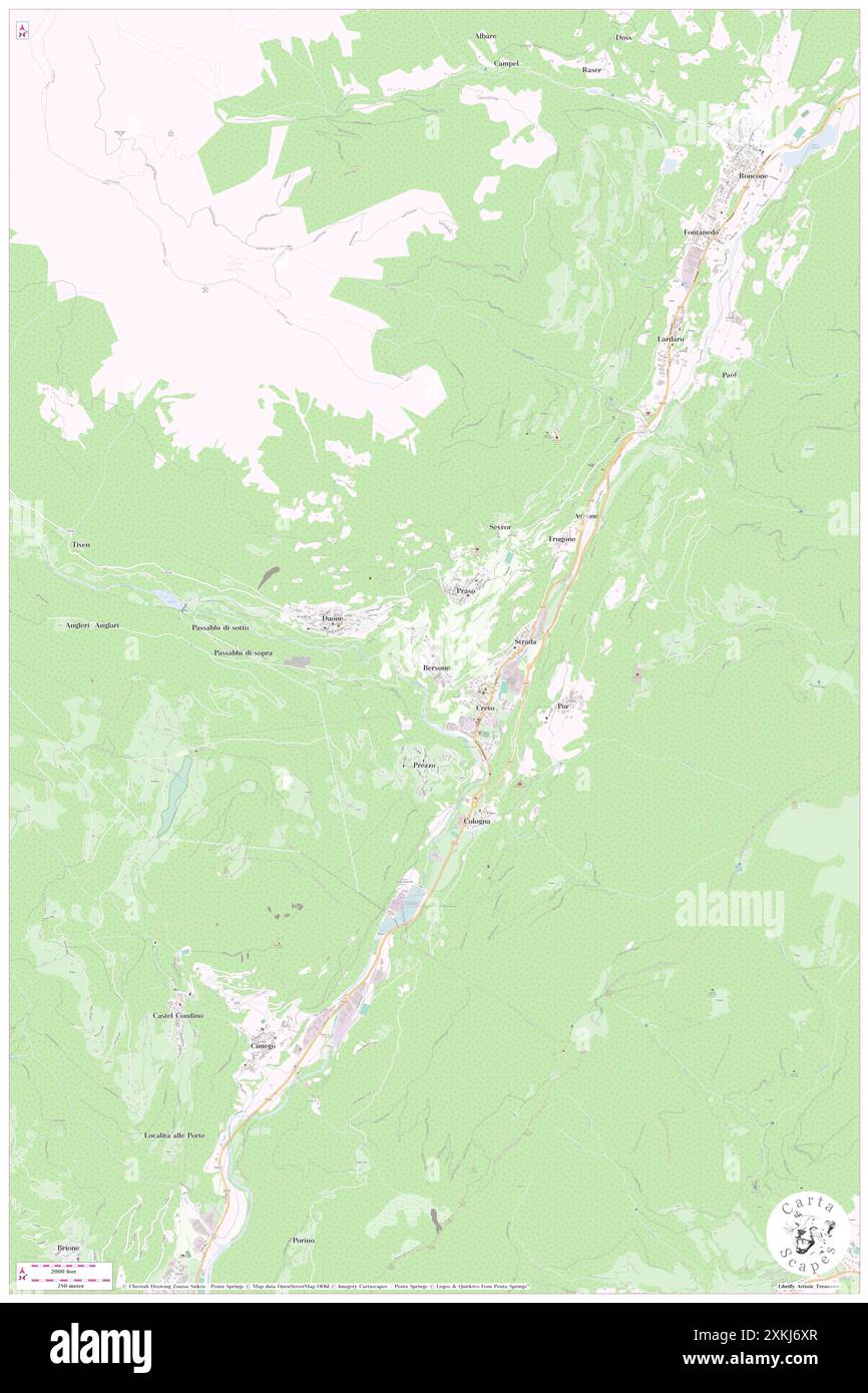 Bersone, Provincia autonoma di Trient, IT, Italien, Trentino-Südtirol ...