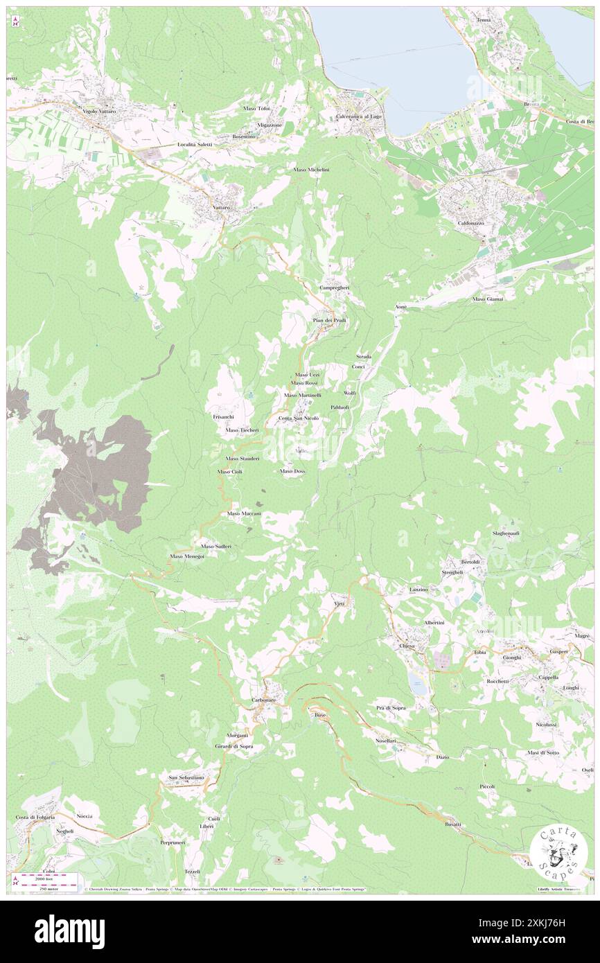 Valle, Provincia autonoma di Trient, IT, Italien, Trentino-Südtirol, N ...