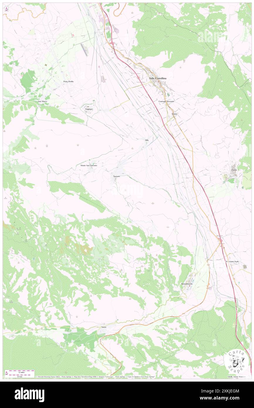 Sassano, Provincia di Potenza, IT, Italien, Basilika, n 40 48' 24'', N ...