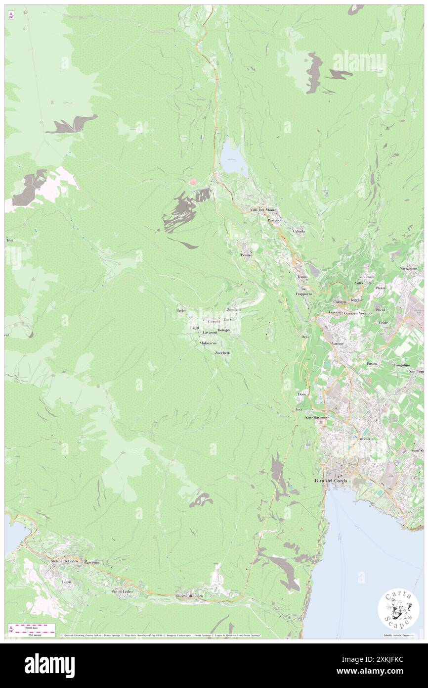 Campi, Provincia autonoma di Trient, IT, Italien, Trentino-Südtirol, N ...