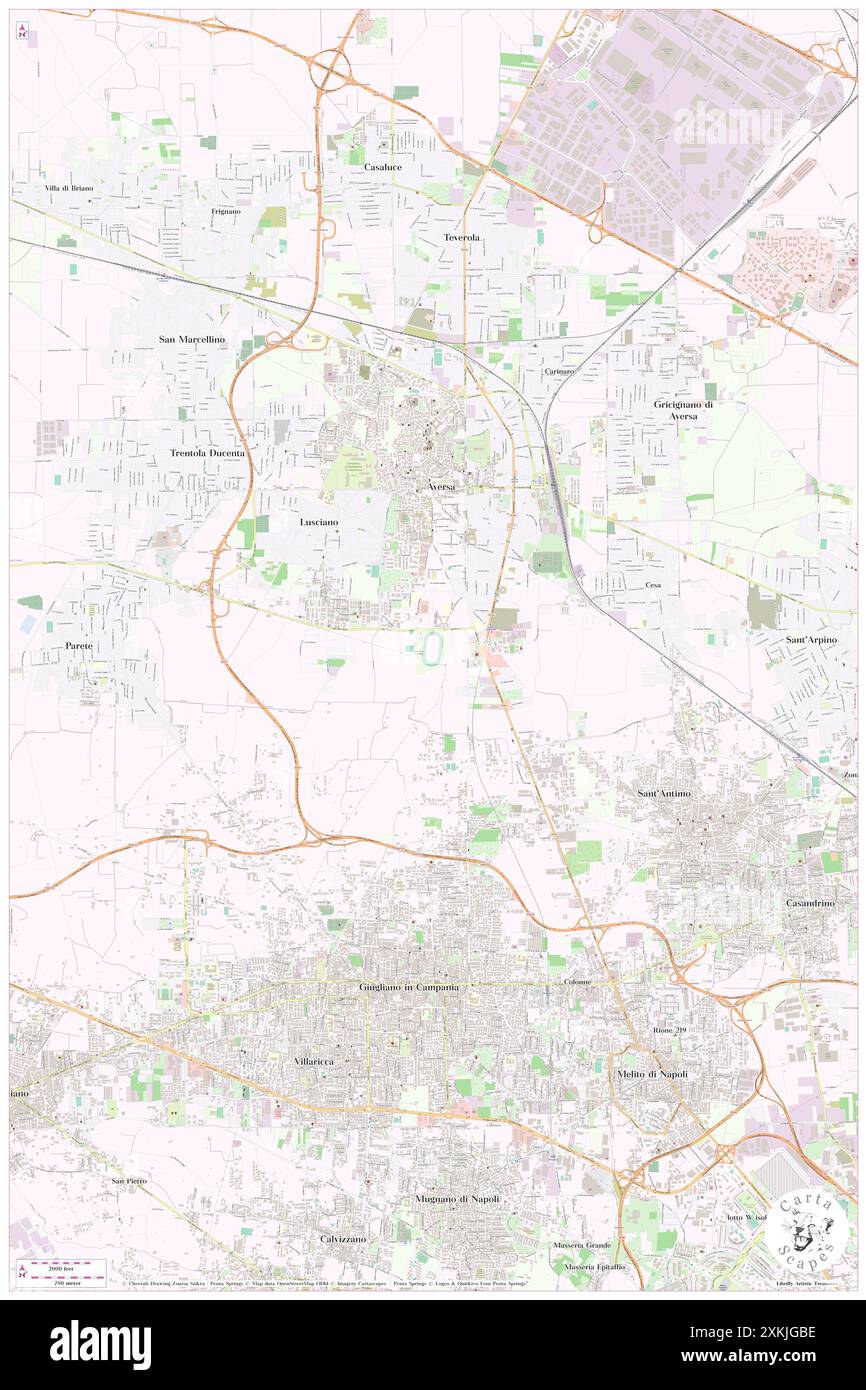 Ippodromo Aversa, Provincia di Caserta, IT, Italien, n 40 57' 30'', N ...