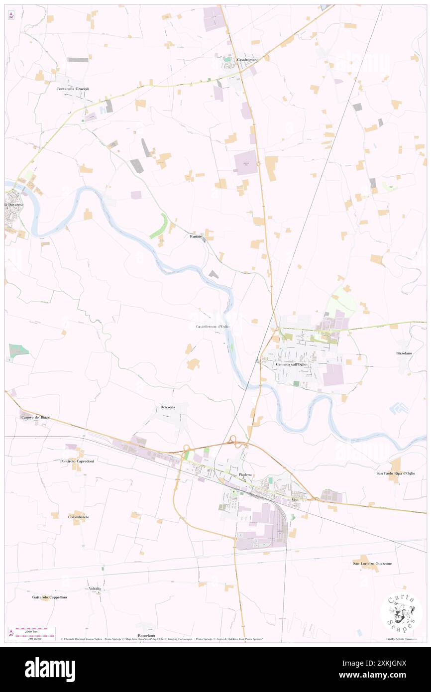 Castelfranco d'Oglio, Provincia di Cremona, IT, Italien, Lombardei, n ...