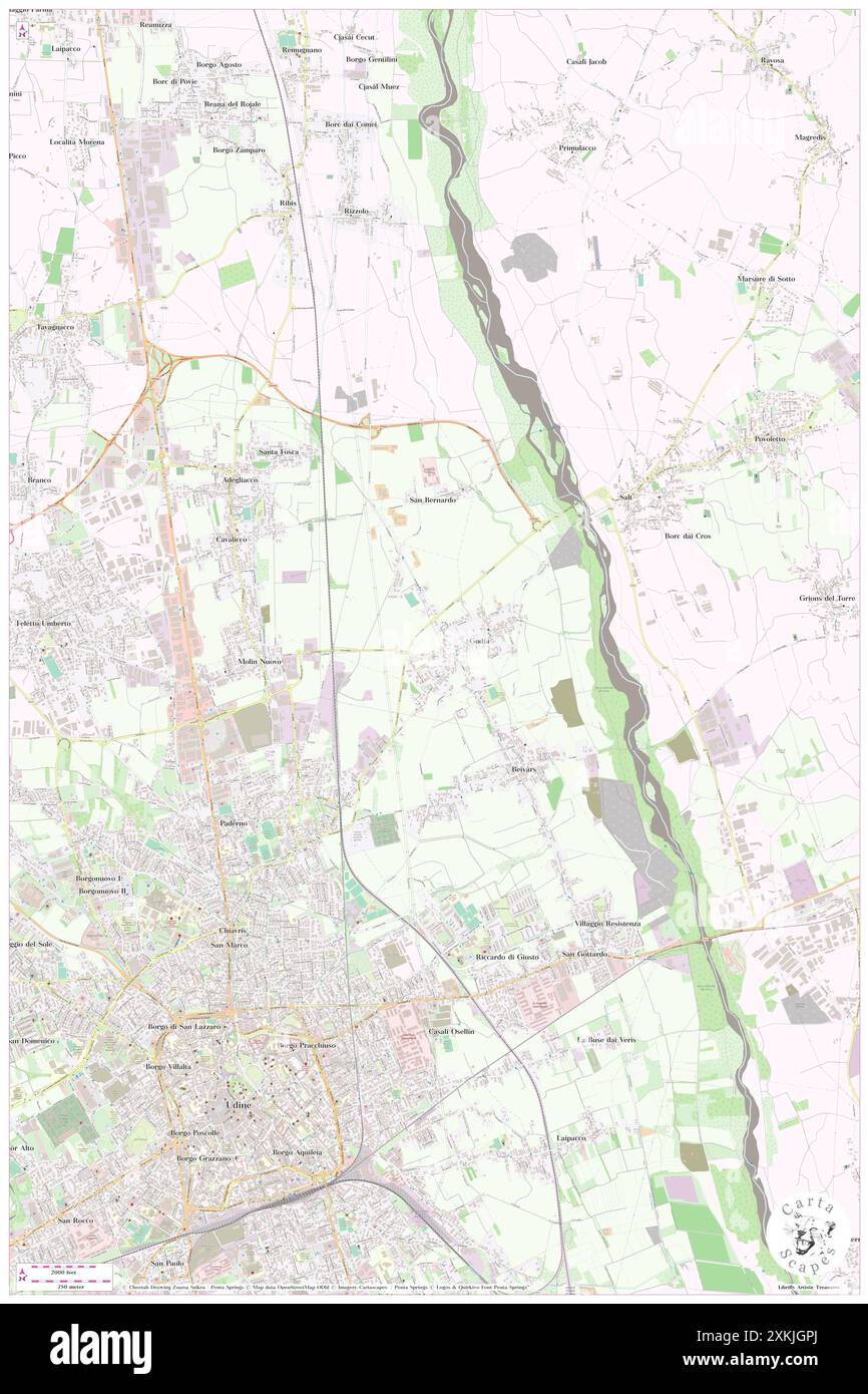 Via Cividina, Udine, IT, Italien, Friaul-Julisch Venetien, n 46 6' 2 ...