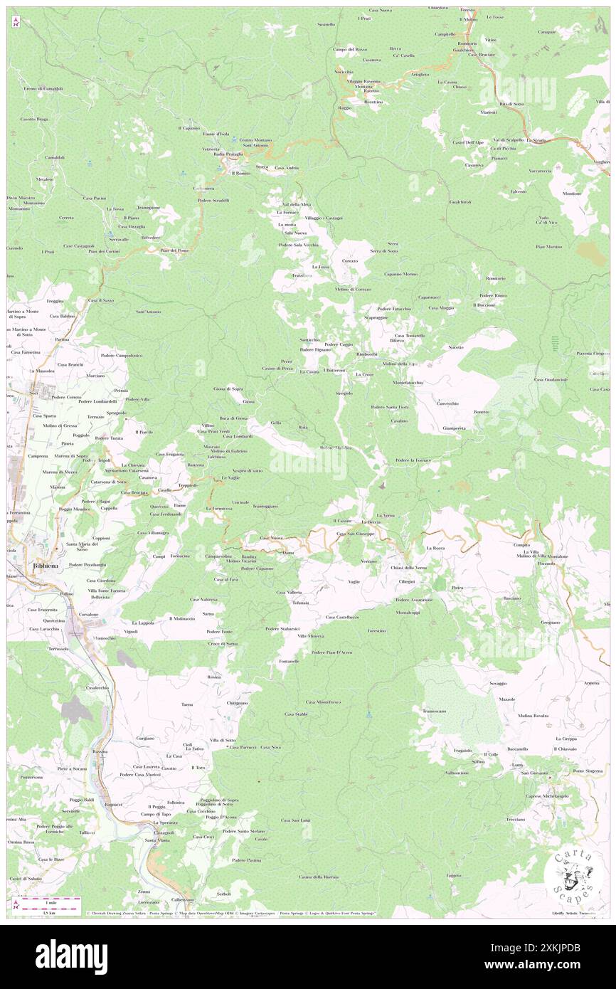 Chiusi della Verna, Provinz Arezzo, IT, Italien, Toskana, n 43 41' 50 ...