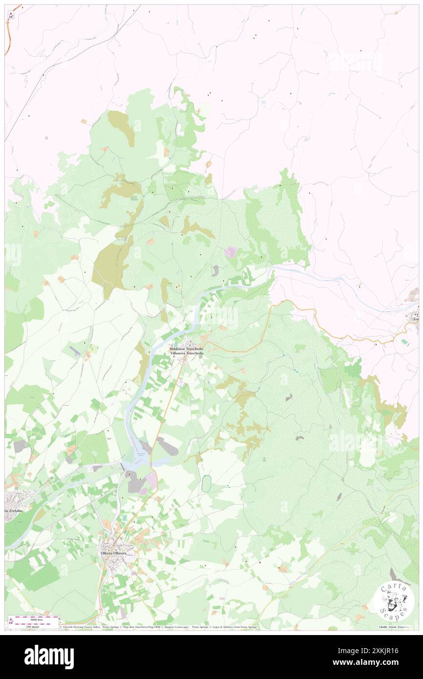 Nuraghe Ruinas, IT, Italien, Sardinien, N 39 59' 41''', N 8 45' 29 ...