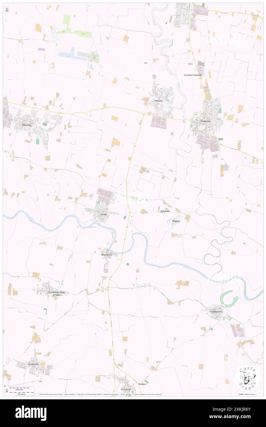 Seniga, Provincia di Brescia, IT, Italien, Lombardei, n 45 14' 41''', N ...