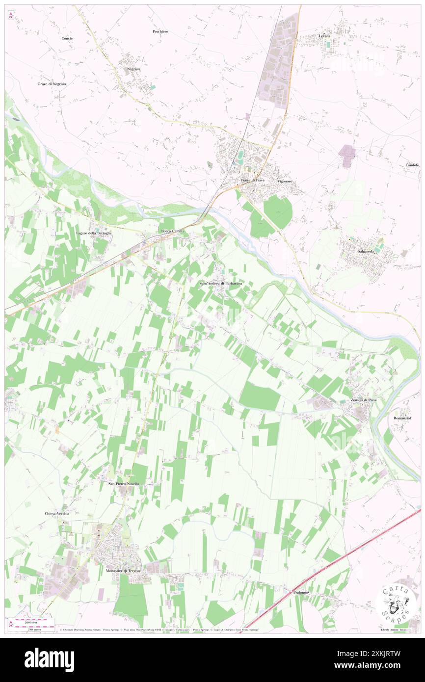 Fossa, Provincia di Treviso, IT, Italien, Venetien, n 45 41' 33'', N 12 ...