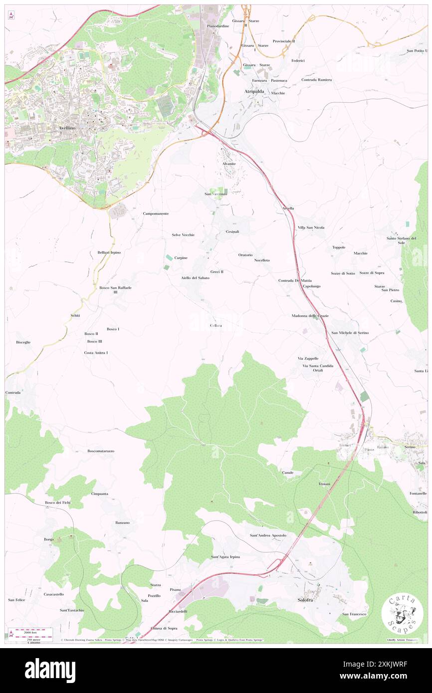 Cellara, Provincia di Avellino, IT, Italien, Kampanien, n 40 52' 43 ...
