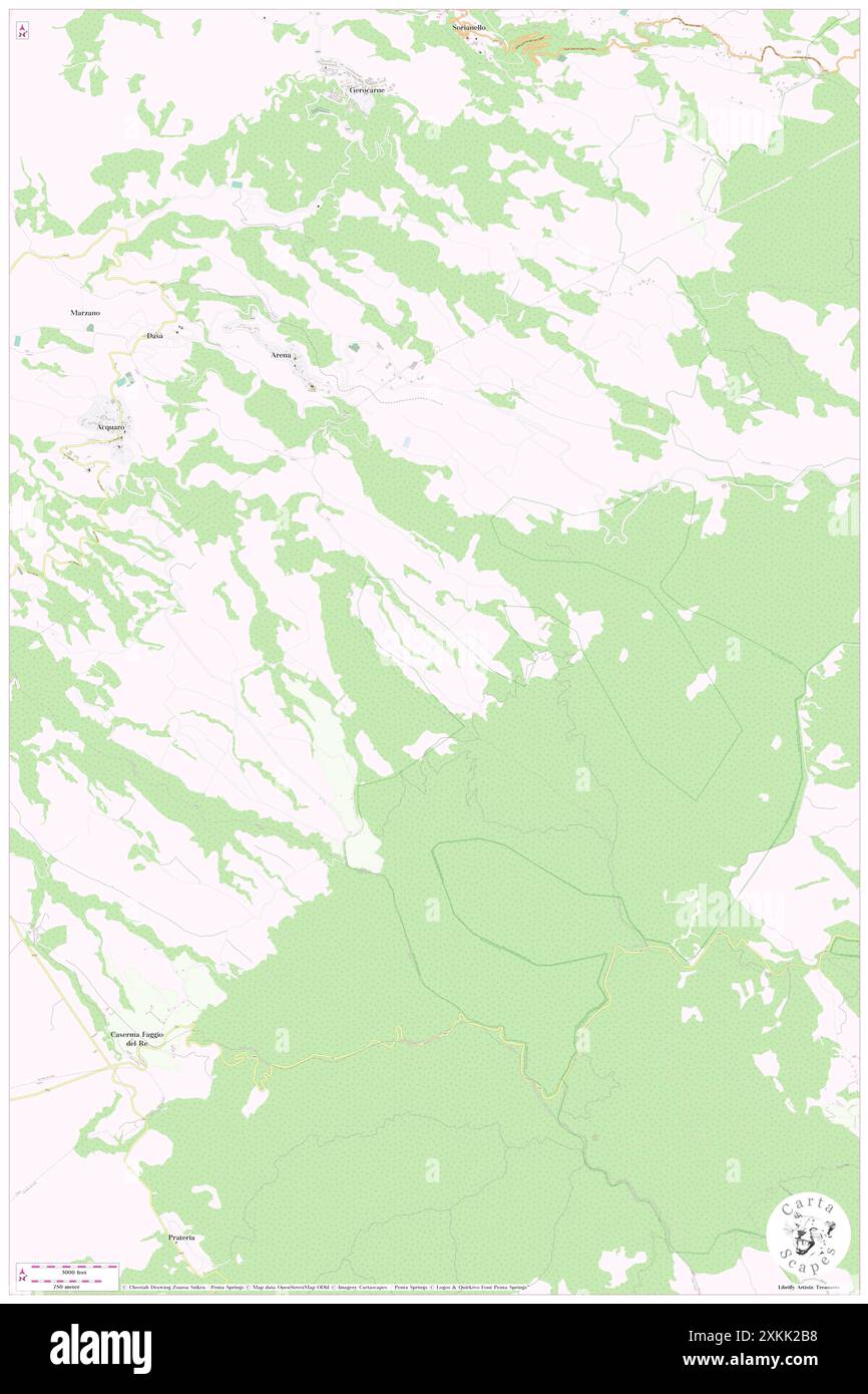 Castellina Manago, Provincia di Vibo-Valentia, IT, Italien, Kalabrien ...