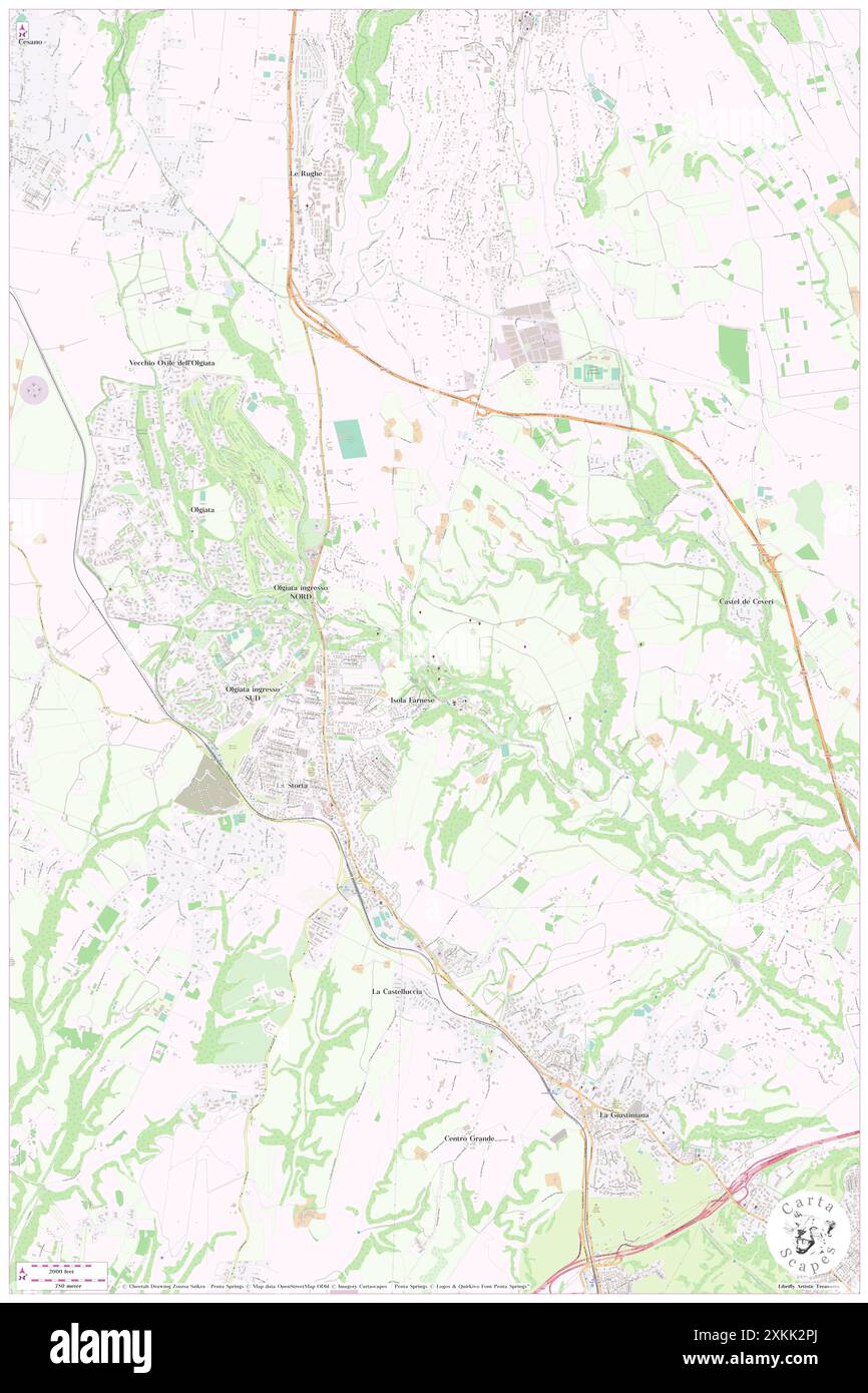 Veii, Città metropolitana di Roma Capitale, IT, Italien, Latium, N 42 1 ...