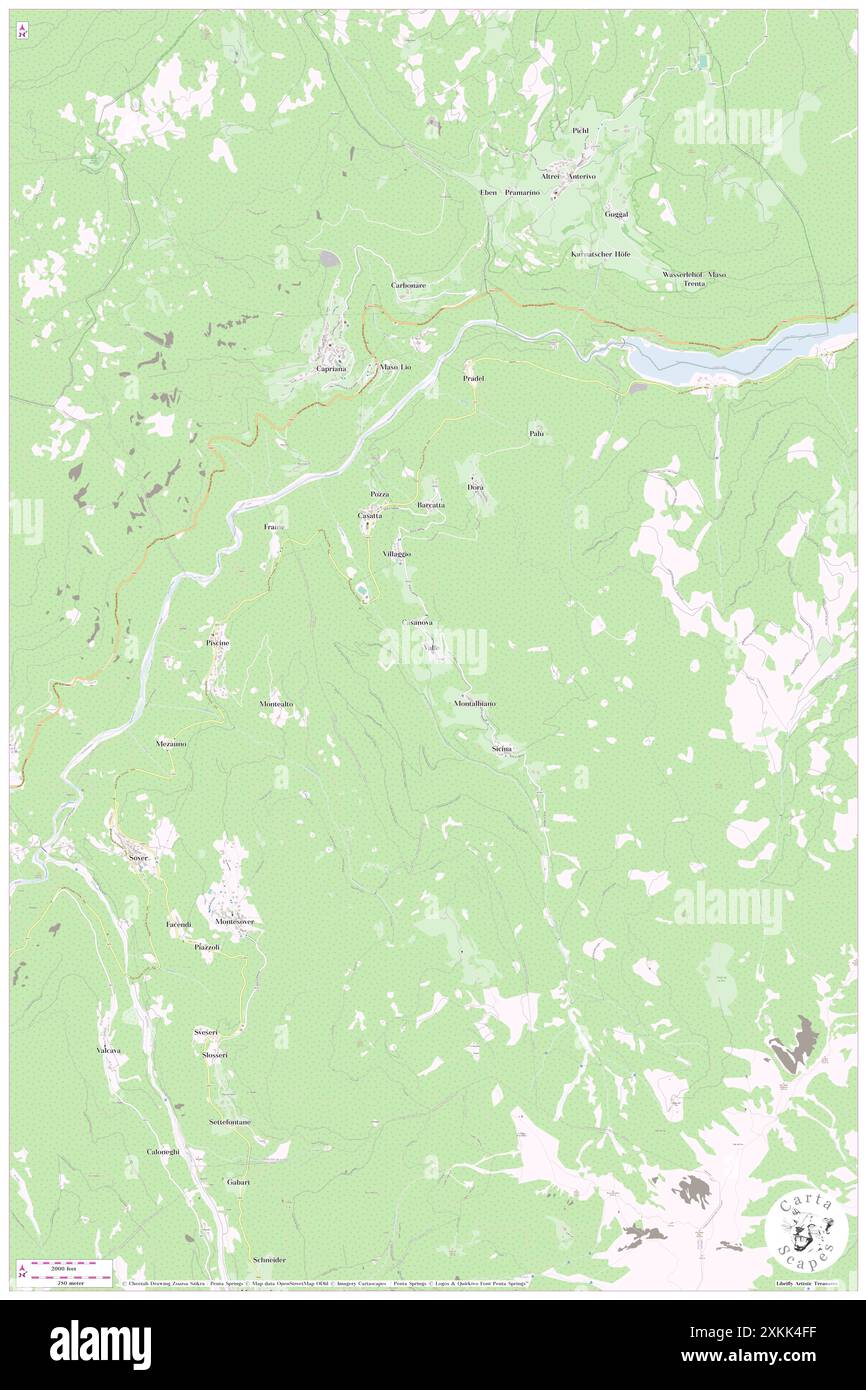 Valle, Provincia autonoma di Trient, IT, Italien, Trentino-Südtirol, N ...