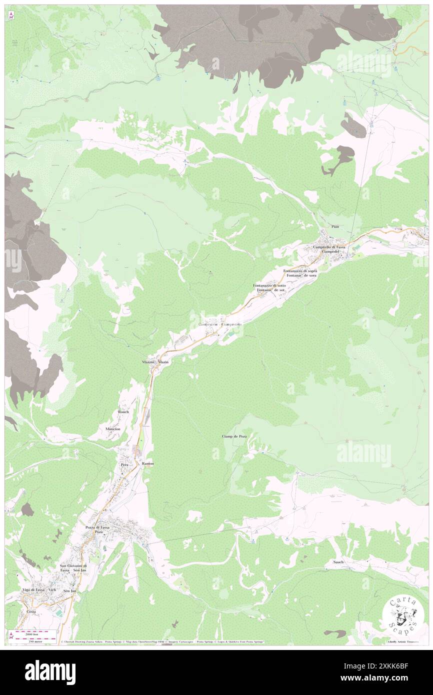 Campestrin, Provincia autonoma di Trient, IT, Italien, Trentino ...