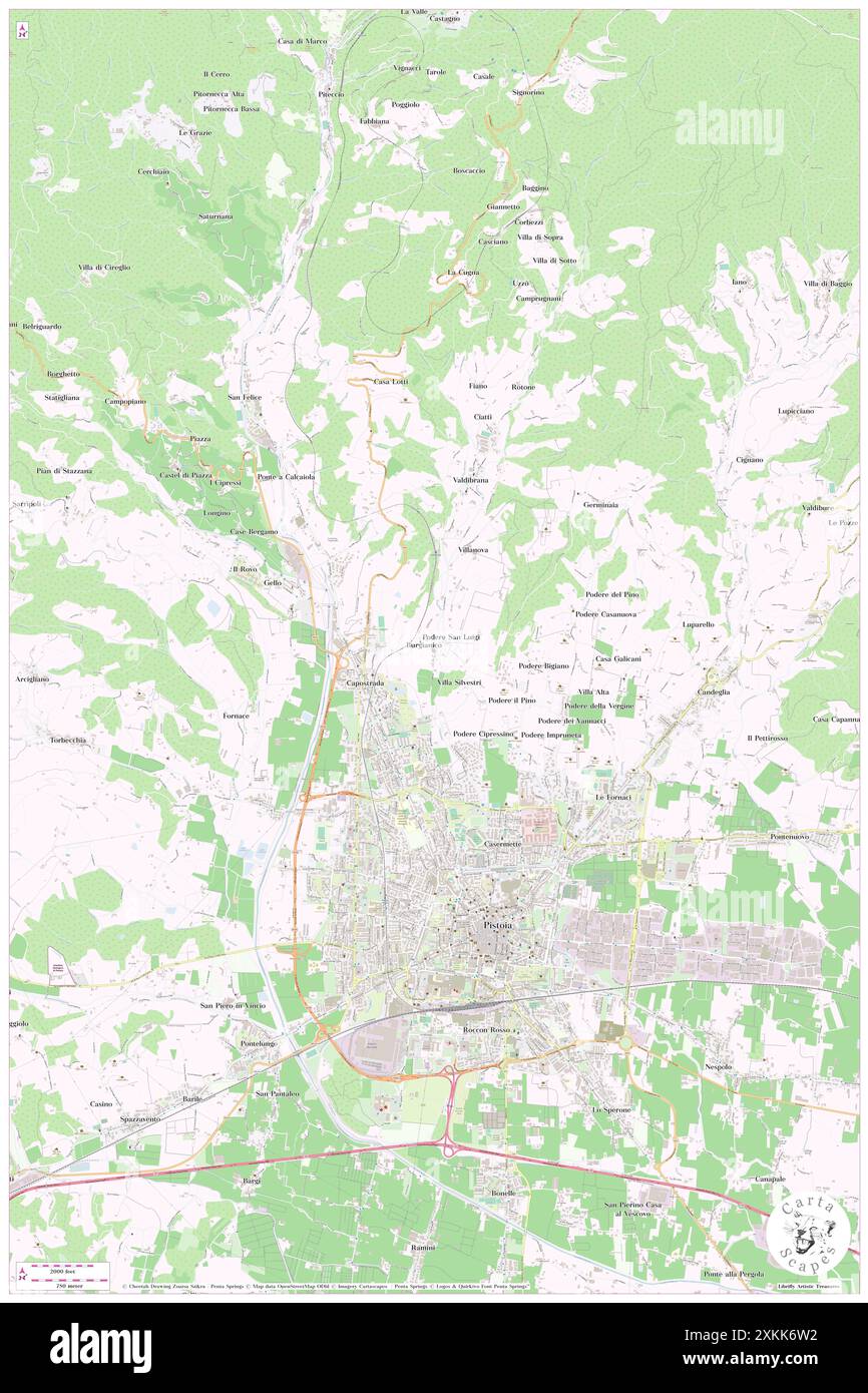 Doccia, Provincia di Pistoia, IT, Italien, Toskana, n 43 57' 25'', N 10 ...
