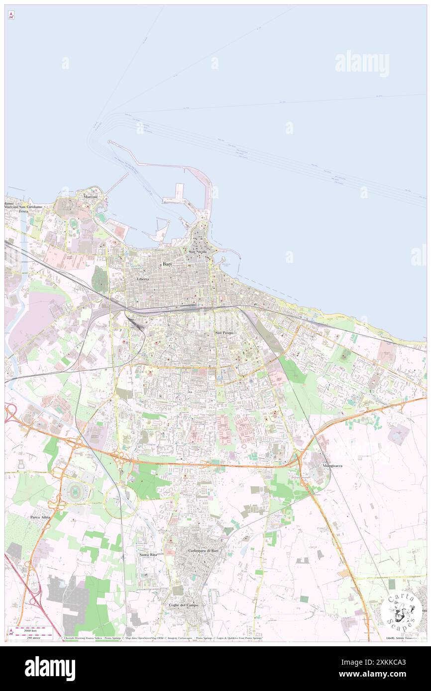 Farmacia Dott. Bellisario, Bari, IT, Italien, Apulien, n 41 6' 54''', N ...