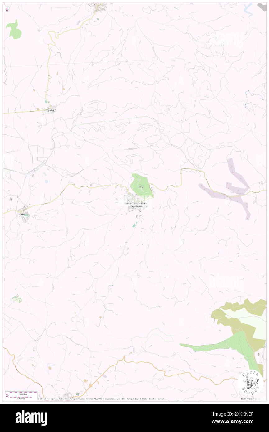 San Basilio, Provincia del Sud Sardegna, IT, Italien, Sardinien, N 39 ...