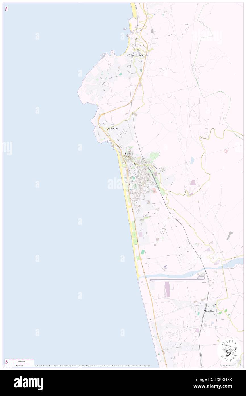 Spiaggia di Scalea, Provincia di Cosenza, IT, Italien, Kalabrien, n 39 ...