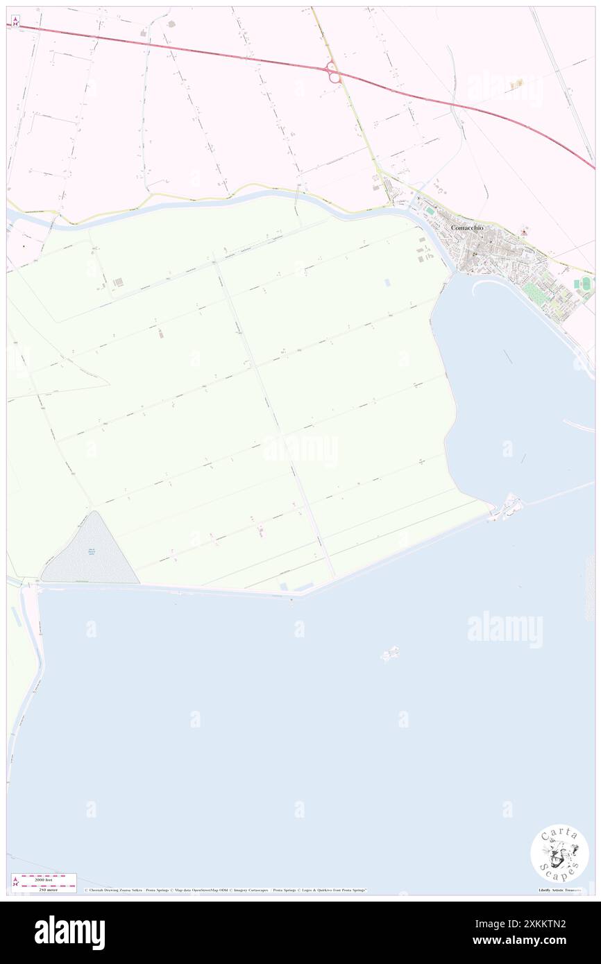 Valle Pega, IT, Italien, Emilia-Romagna, N 44 40' 9'', N 12 9' 6 ...