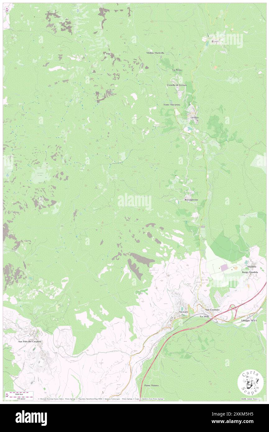Roccagiovine, Città metropolitana di Roma Capitale, IT, Italien, Latium ...
