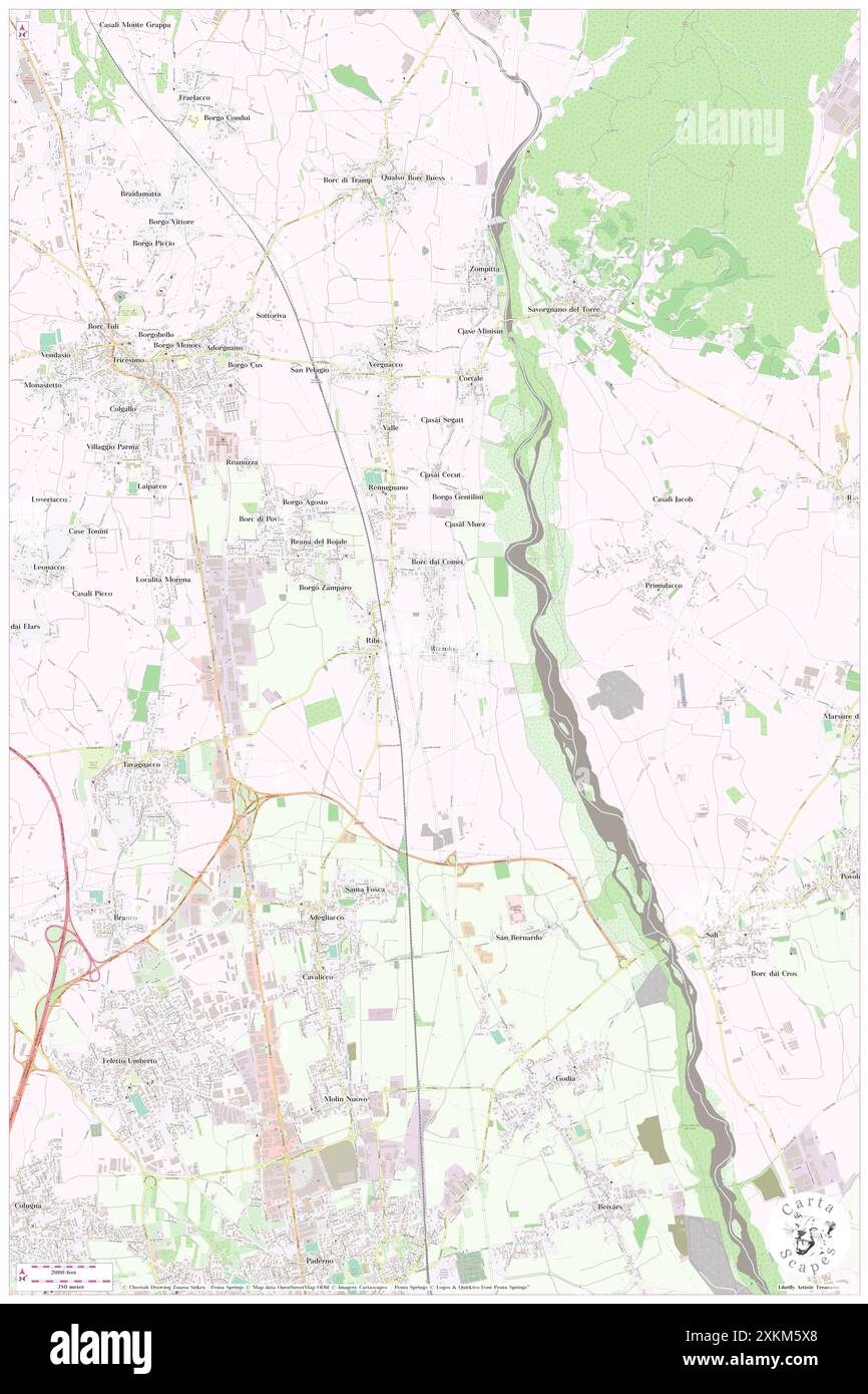 Rizzolo, Udine, IT, Italien, Friaul-Julisch Venetien, n 46 8' 11''', N ...
