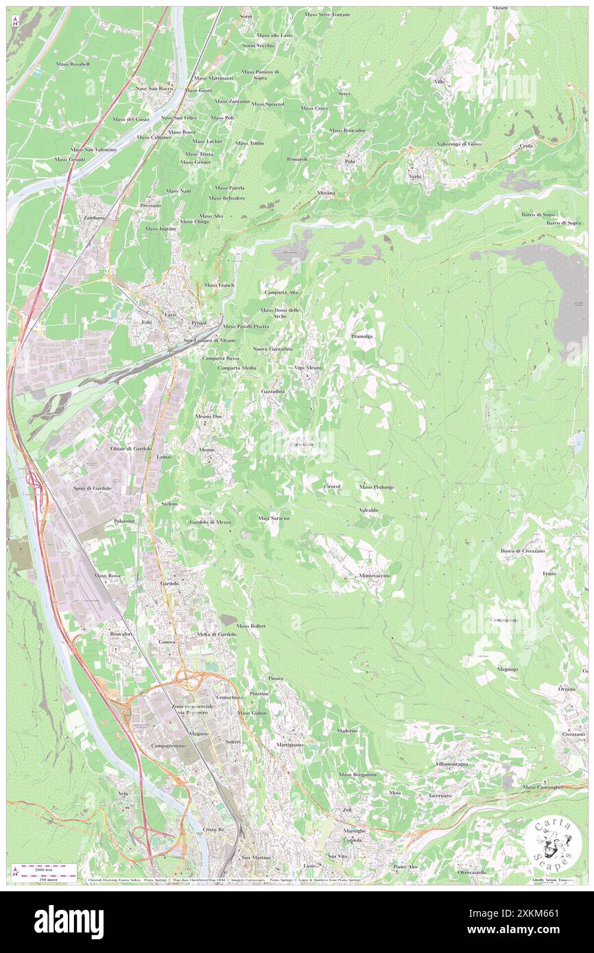 Cortesano, Provincia autonoma di Trient, IT, Italien, Trentino-Südtirol ...