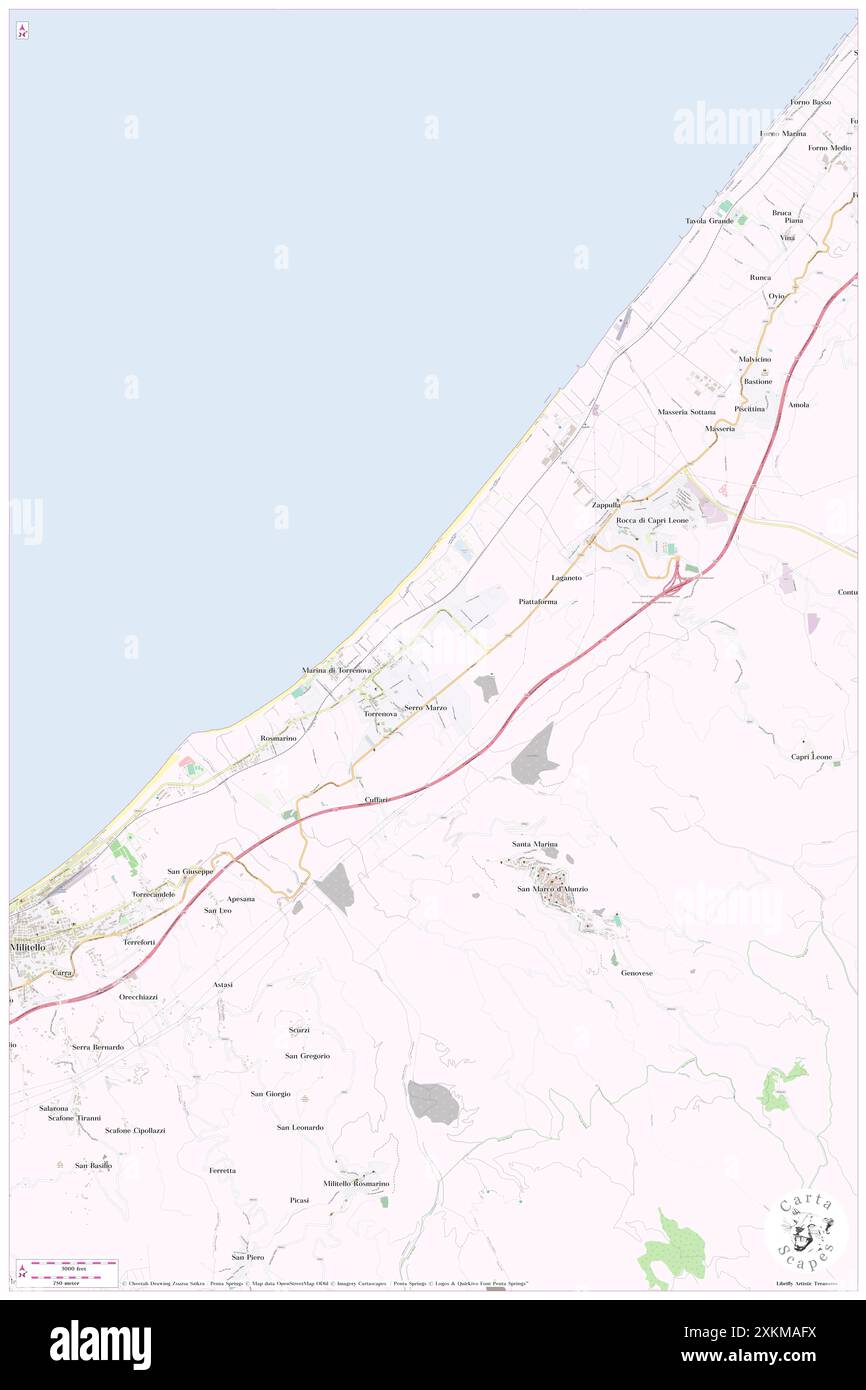 Torrenova, Messina, IT, Italien, Sizilien, n 38 5' 37''', N 14 40' 47 ...