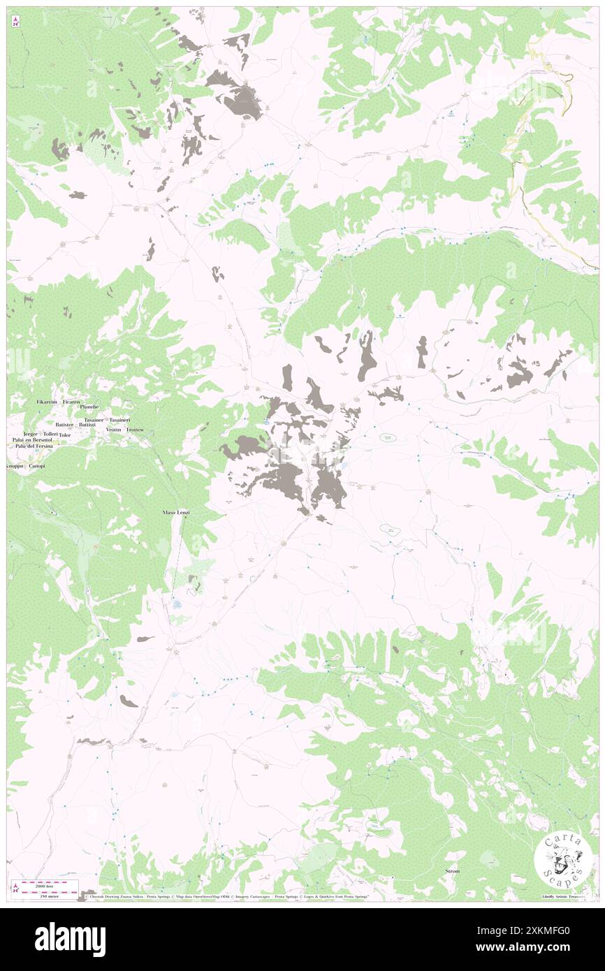 Cima di Sette Selle, Provincia autonoma di Trient, IT, Italien ...