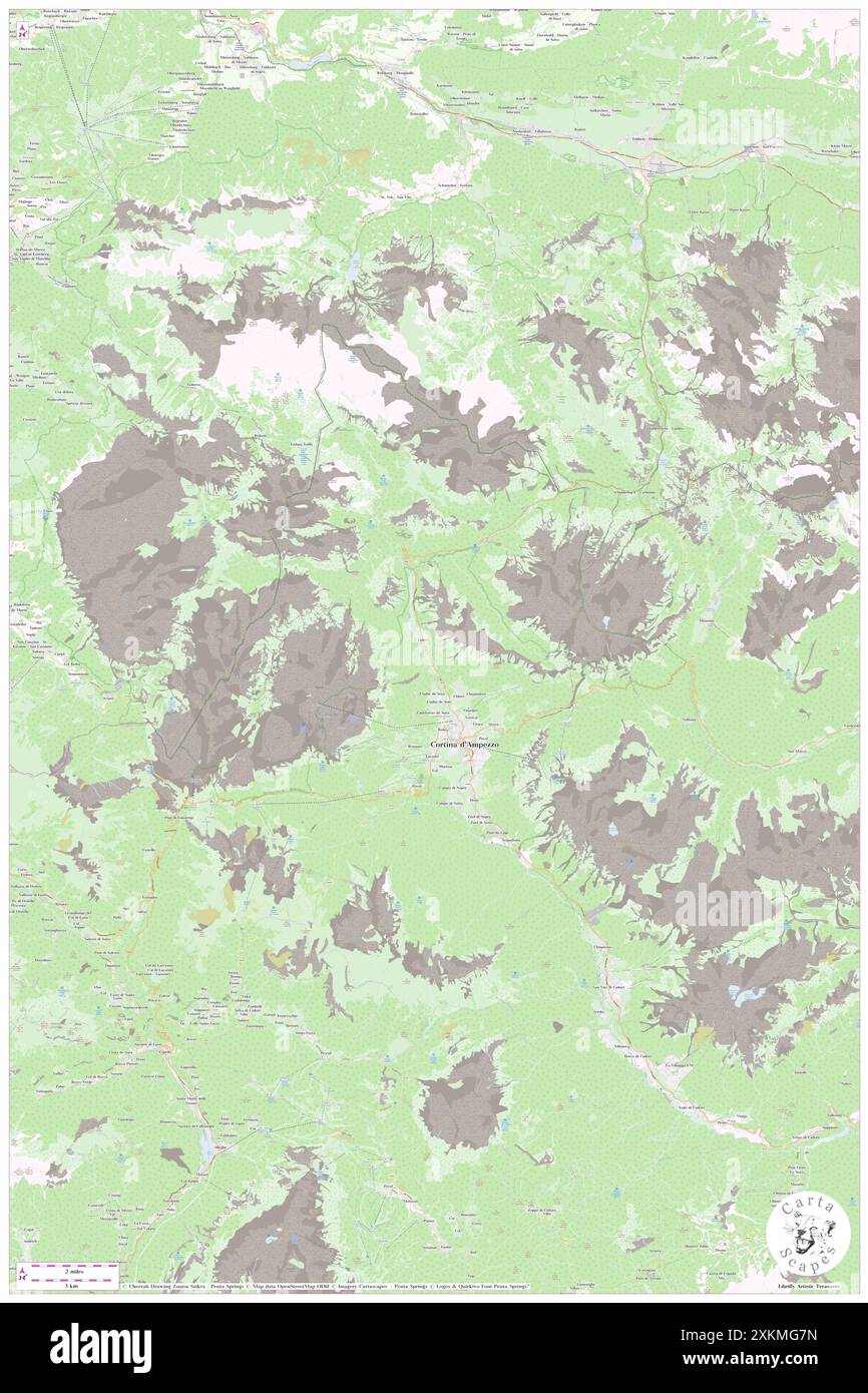 Cortina d'Ampezzo, IT, Italien, Friaul Julisch Venetien, N 46 34' 32 ...