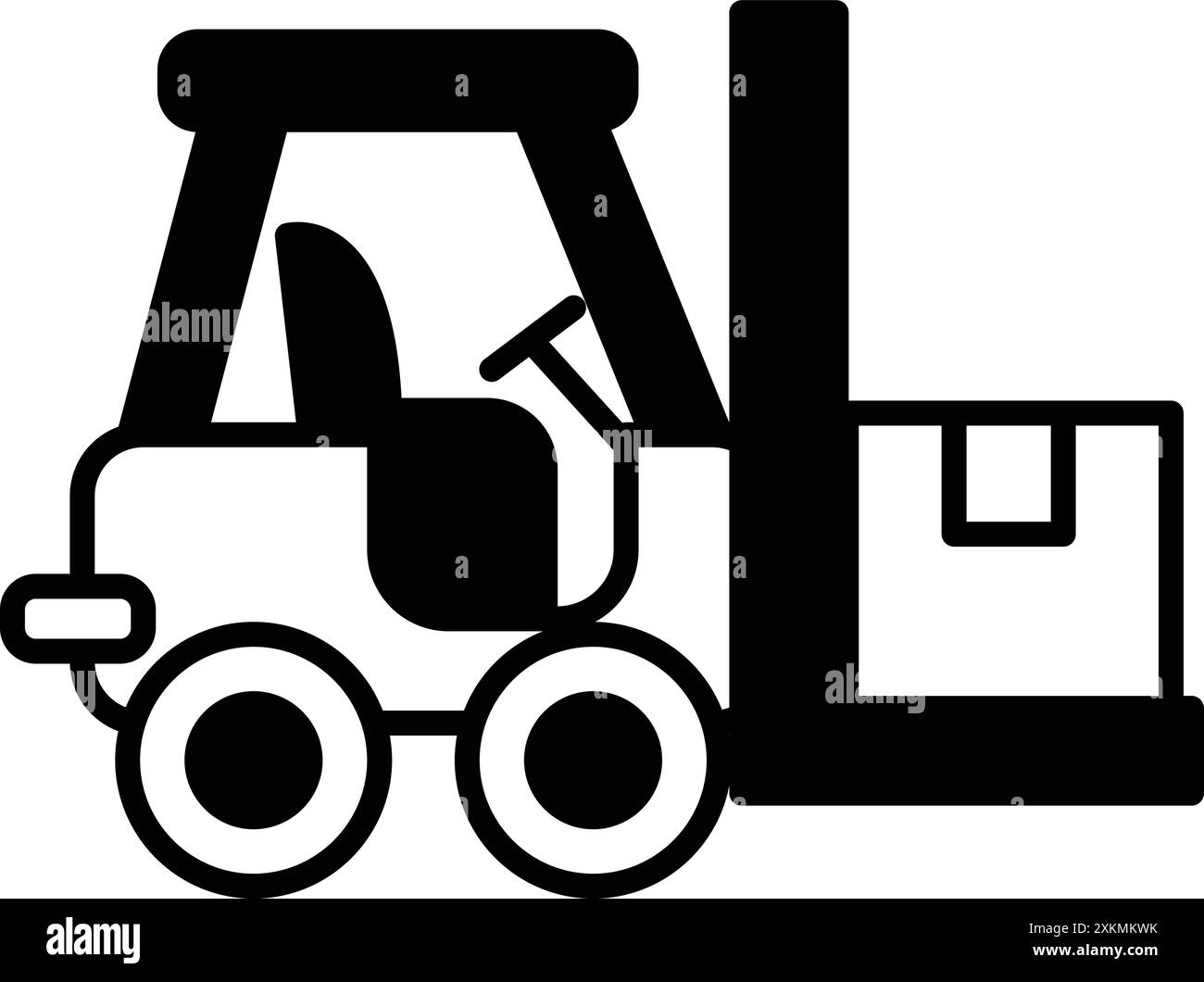 Gabelstapler piktogramm -Fotos und -Bildmaterial in hoher Auflösung – Alamy