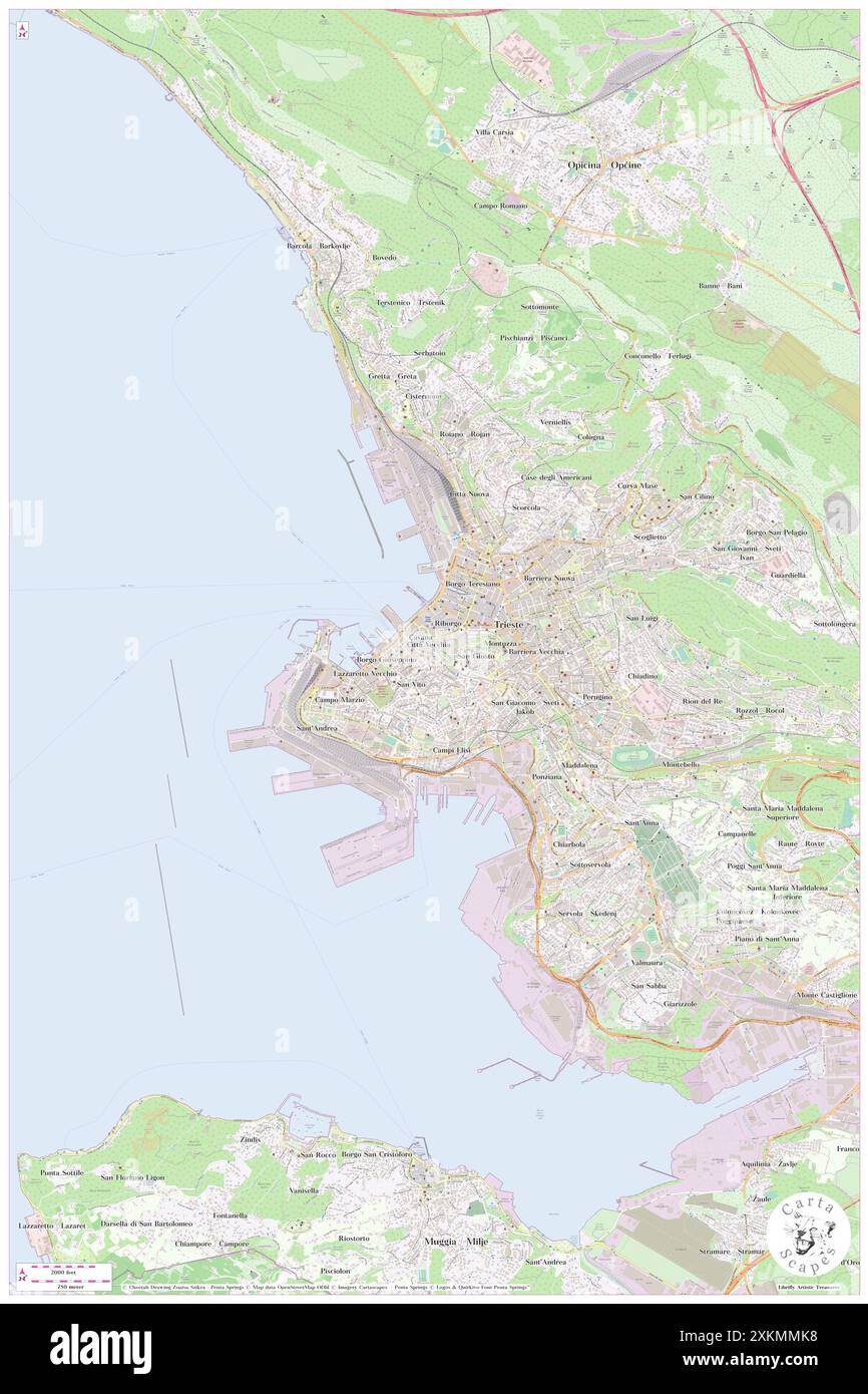 Rotonda Pancera, Triest, IT, Italien, Friaul-Julisch Venetien, n 45 38 ...