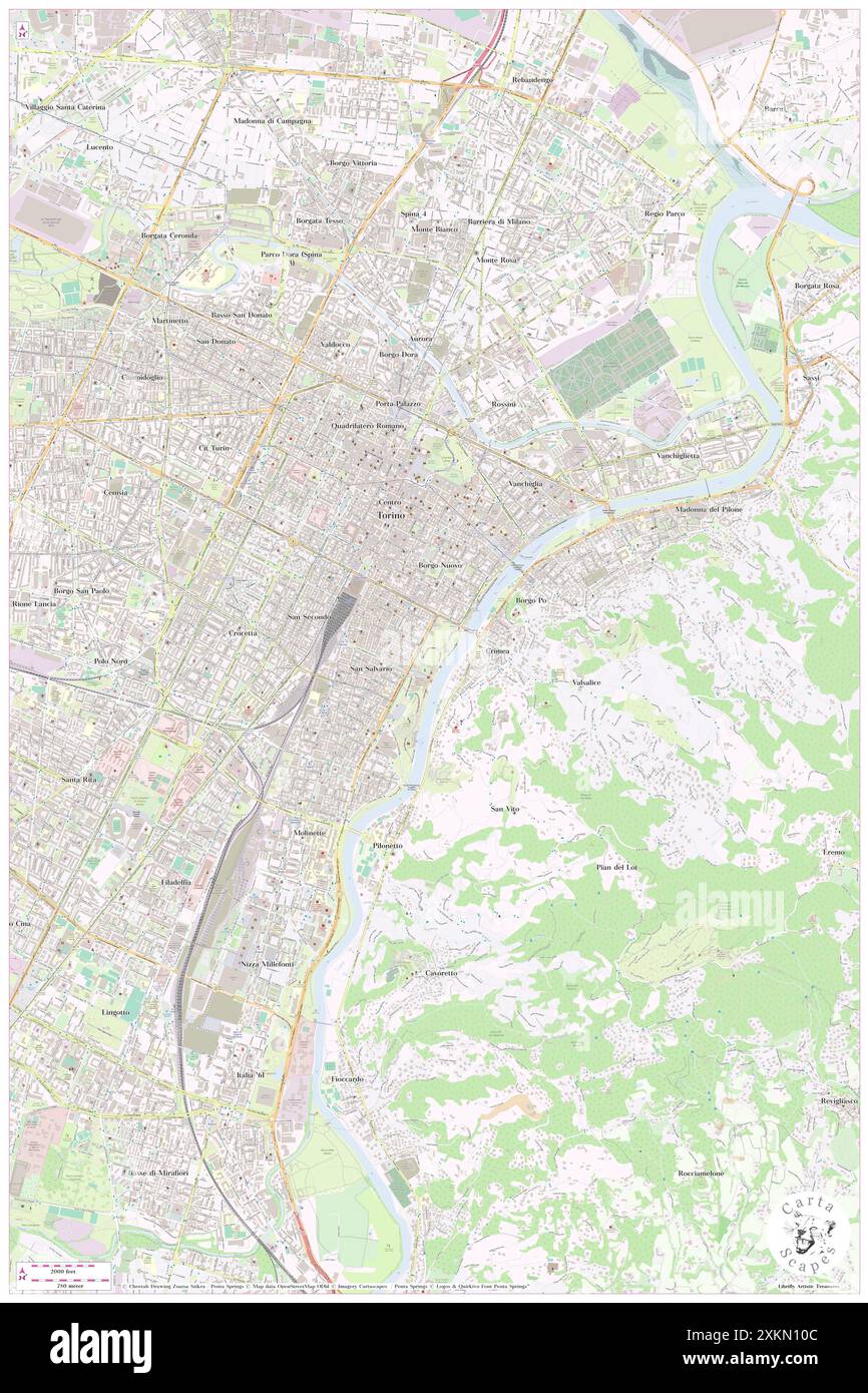 Parco del Valentino, Turin, IT, Italien, Piemont, n 45 3' 22'', N 7 41 ...