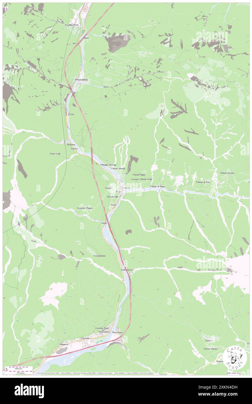 Via Stazione, Udine, IT, Italien, Friaul-Julisch Venetien, n 46 26' 54 ...