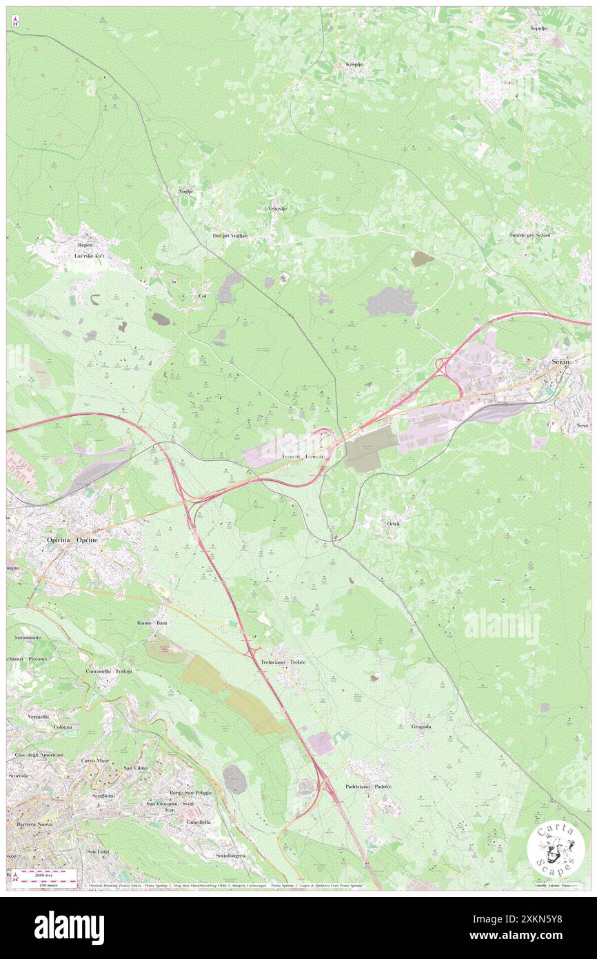Fernetti, Triest, IT, Italien, Friaul-Julisch Venetien, n 45 41' 55 ...