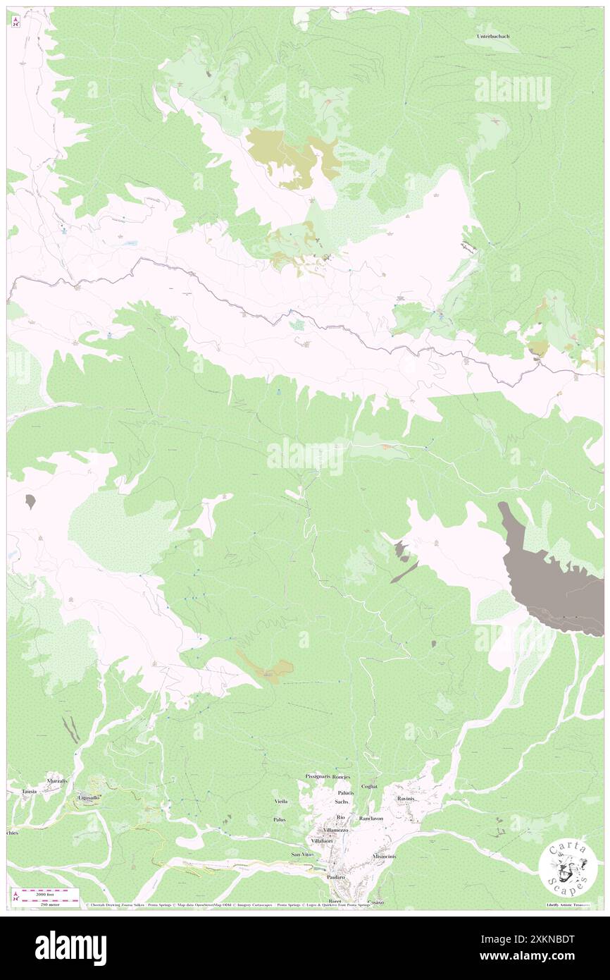 Lanza, IT, Italien, Friaul-Julisch Venetien, N 46 34' 44''', N 13 6' 41 ...