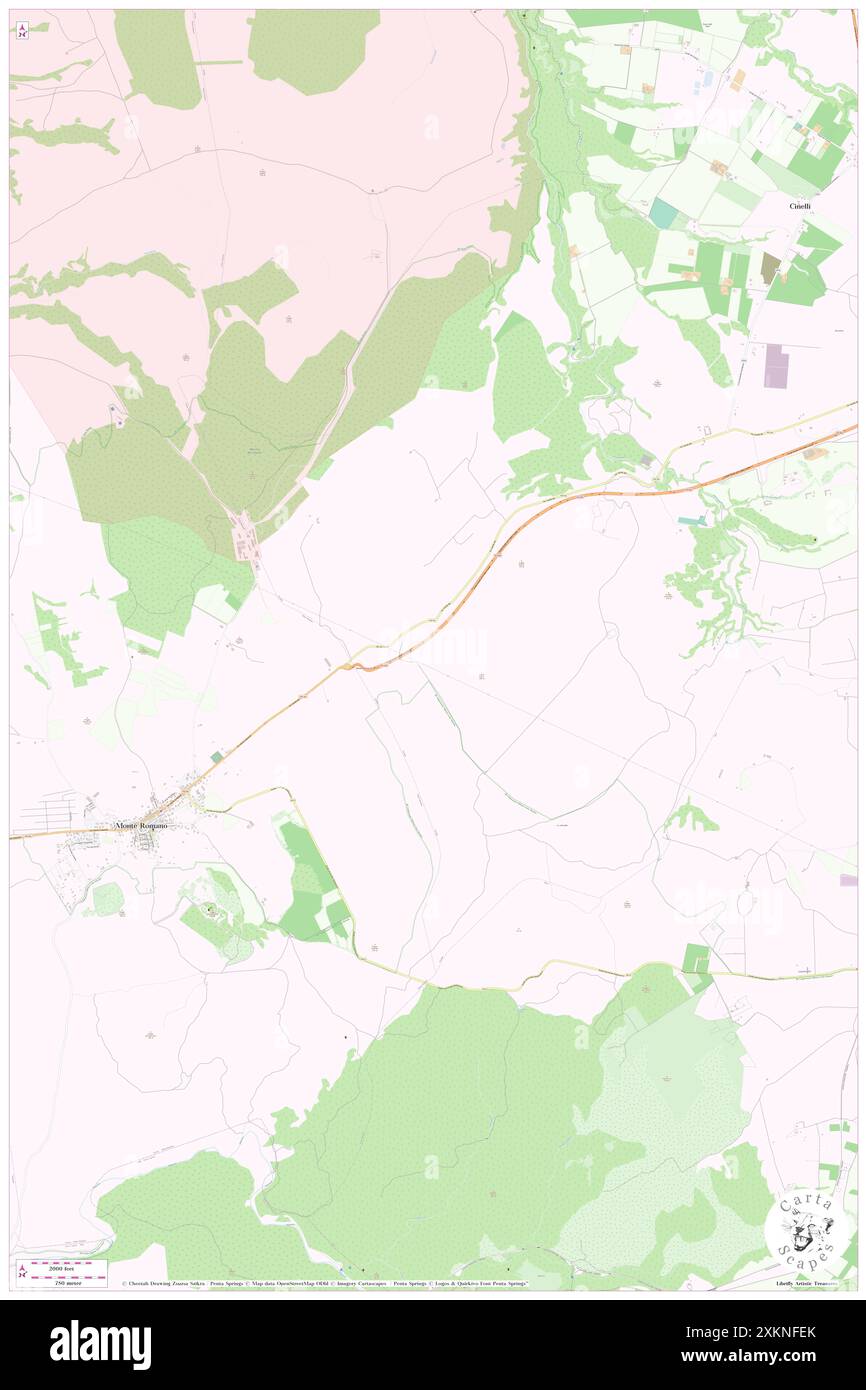 Monte Calvo, Provincia di Viterbo, IT, Italien, Latium, n 42 16' 59 ...