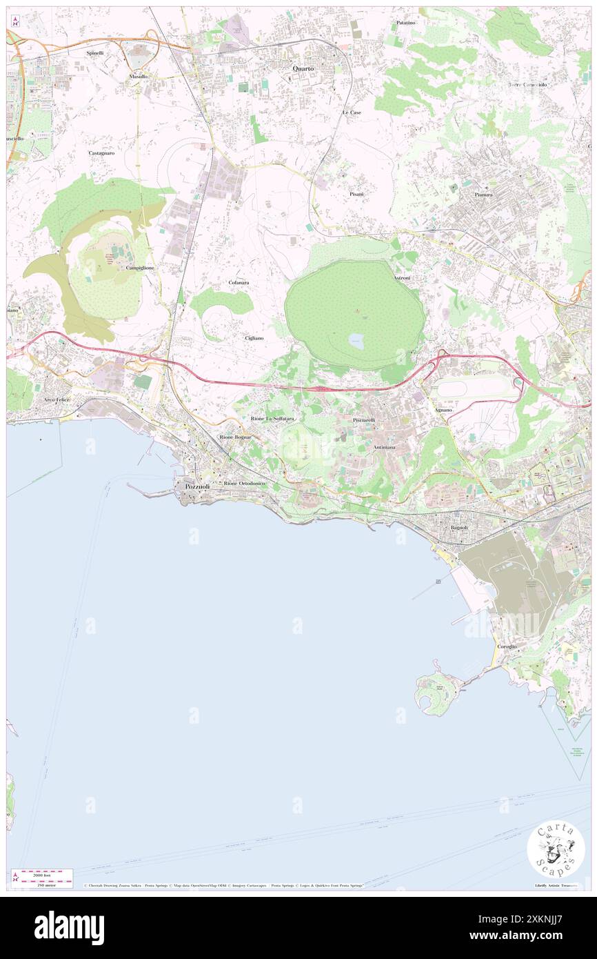 La Solfatara, IT, Italien, Kampanien, n 40 49' 39'', N 14 8' 21 ...