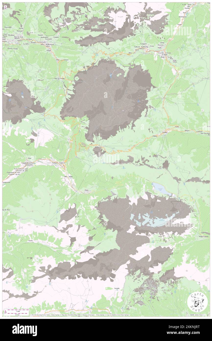 Canazei, Provincia autonoma di Trient, IT, Italien, Trentino-Südtirol ...