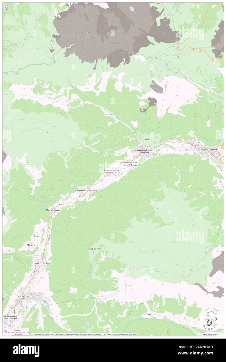 Garni Pra Fiori, Provincia autonoma di Trient, IT, Italien, Trentino ...