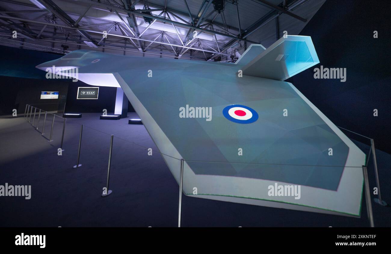 Farnborough, England, Großbritannien. Juli 2024. Die Farnborough ...