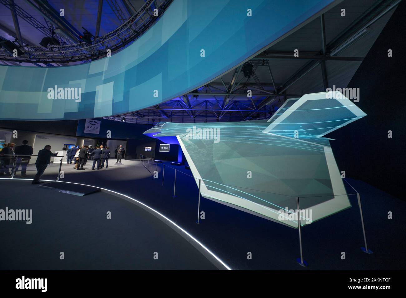 Farnborough, England, Großbritannien. Juli 2024. Die Farnborough ...