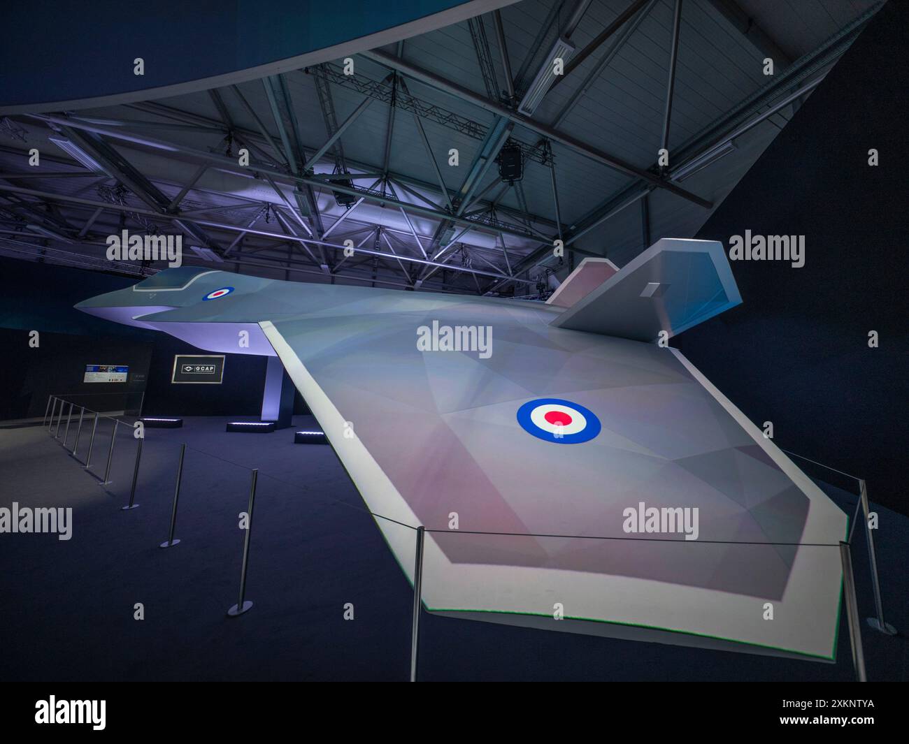 Farnborough, England, Großbritannien. Juli 2024. Die Farnborough ...