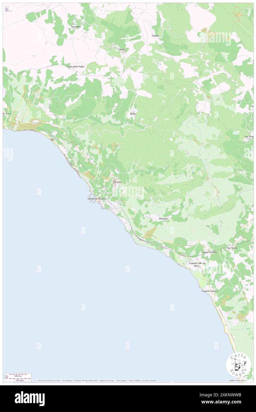 Pisciotta, Provincia di Salerno, IT, Italien, Kampanien, n 40 6' 32 ...