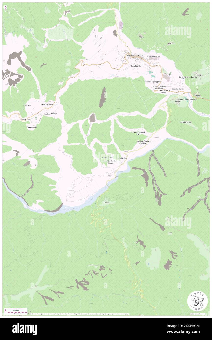 Caprizi, Udine, IT, Italien, Friaul-Julisch Venetien, n 46 22' 55''', N ...