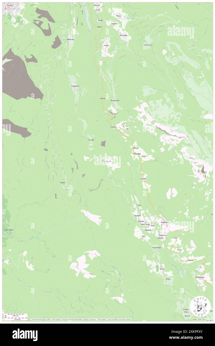 Matassone, Provincia autonoma di Trient, IT, Italien, Trentino-Südtirol ...
